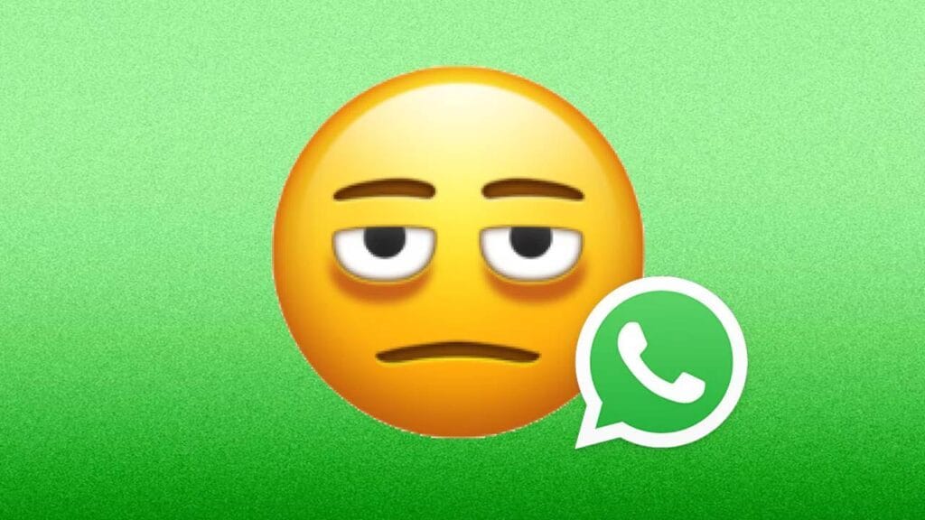 WhatsApp libera novo emoji de rosto cansado: veja como atualizar!